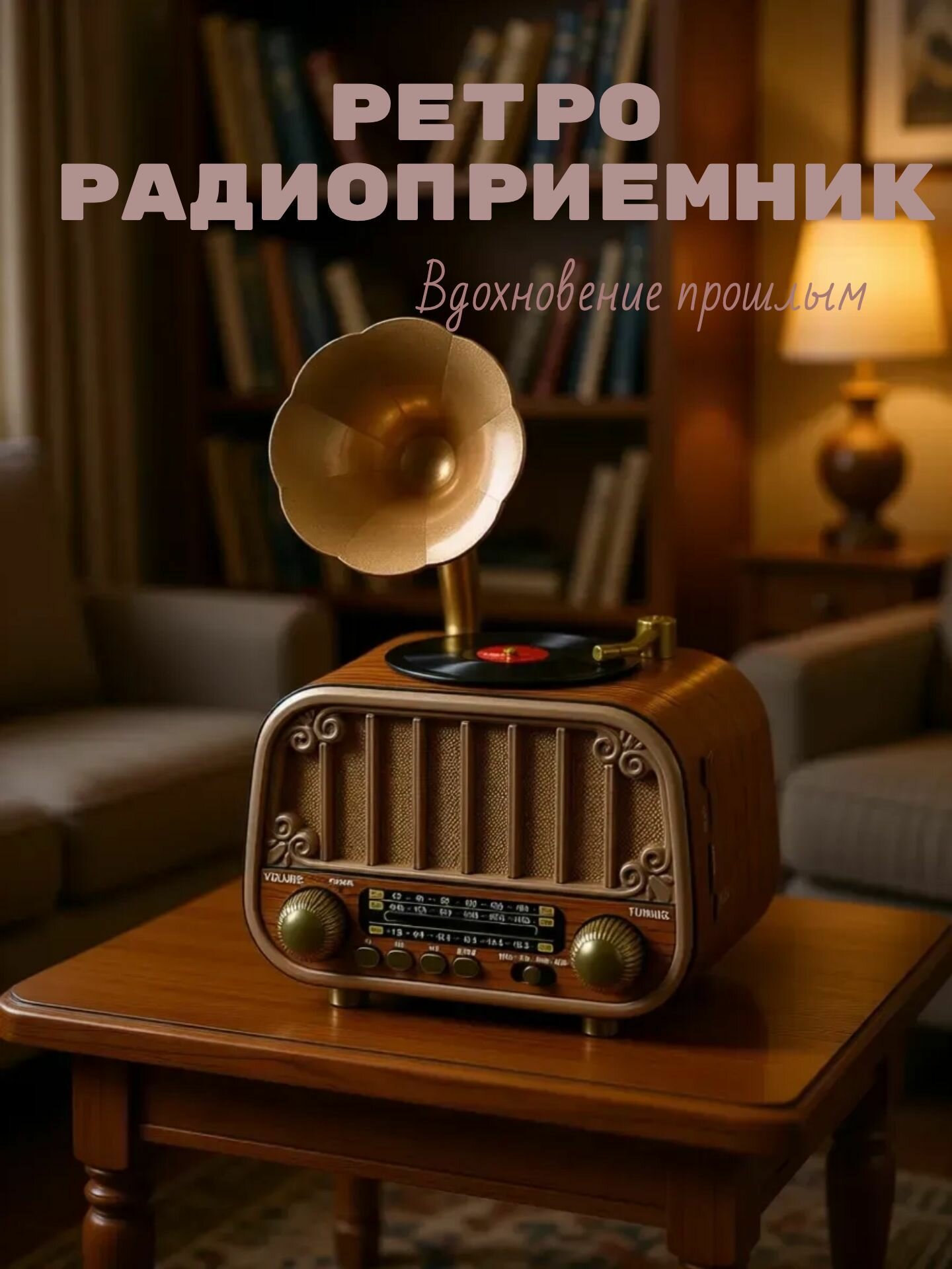 Радиоприёмник в стиле ретро