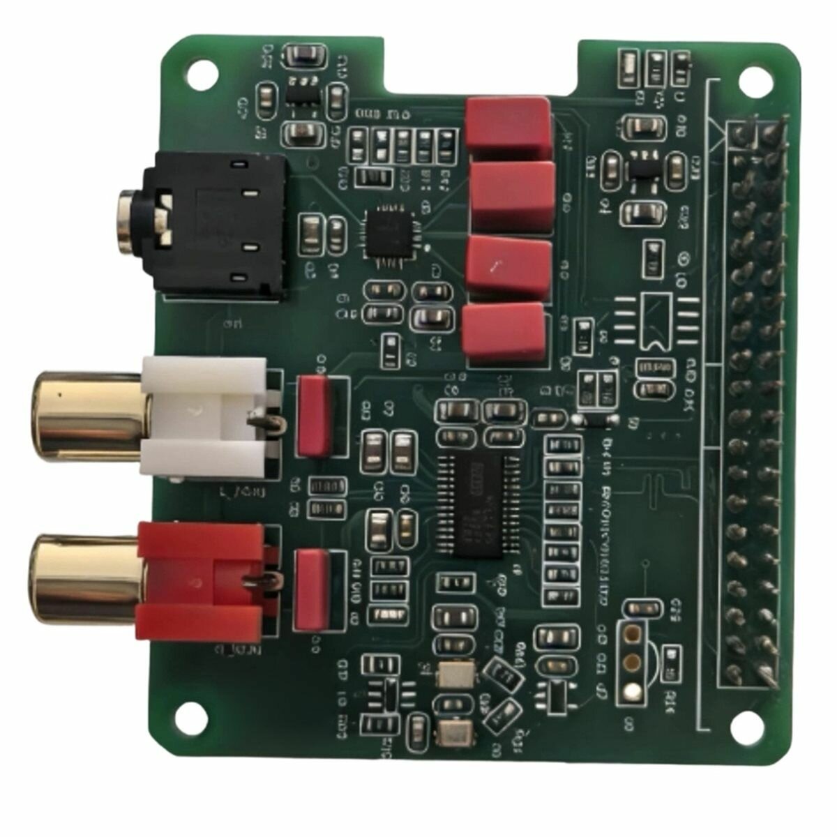 Плата Расширения Rpi HiFi DAC Для Raspberry Pi С 40-Контактным Разъемом HiFi аудио плата 40-пиновый для RPi