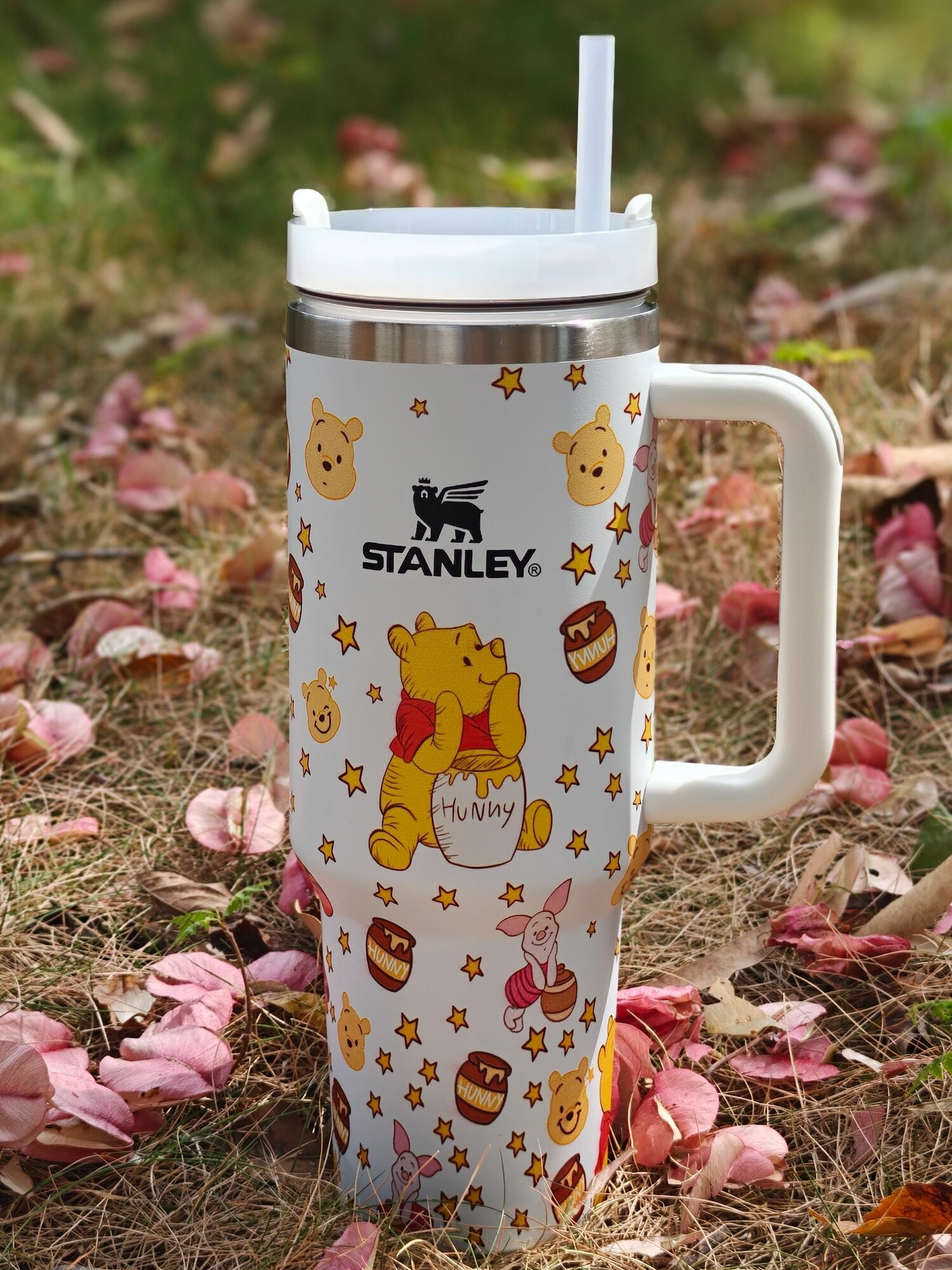 Stanley Термокружка 1.18 л, холод 11 ч, тепло 7 ч, с ручкой, желтый