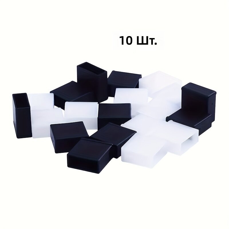 Защитные колпачки для разъема USB Type-A, 10 шт, мультиколор