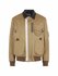 Куртка Sacai Leather-collar zip-up jacket, размер 52