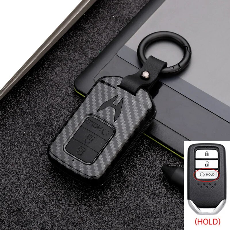 Чехол для ключа Honda черный Key B FK7 FK8 CRV Pilot Accord