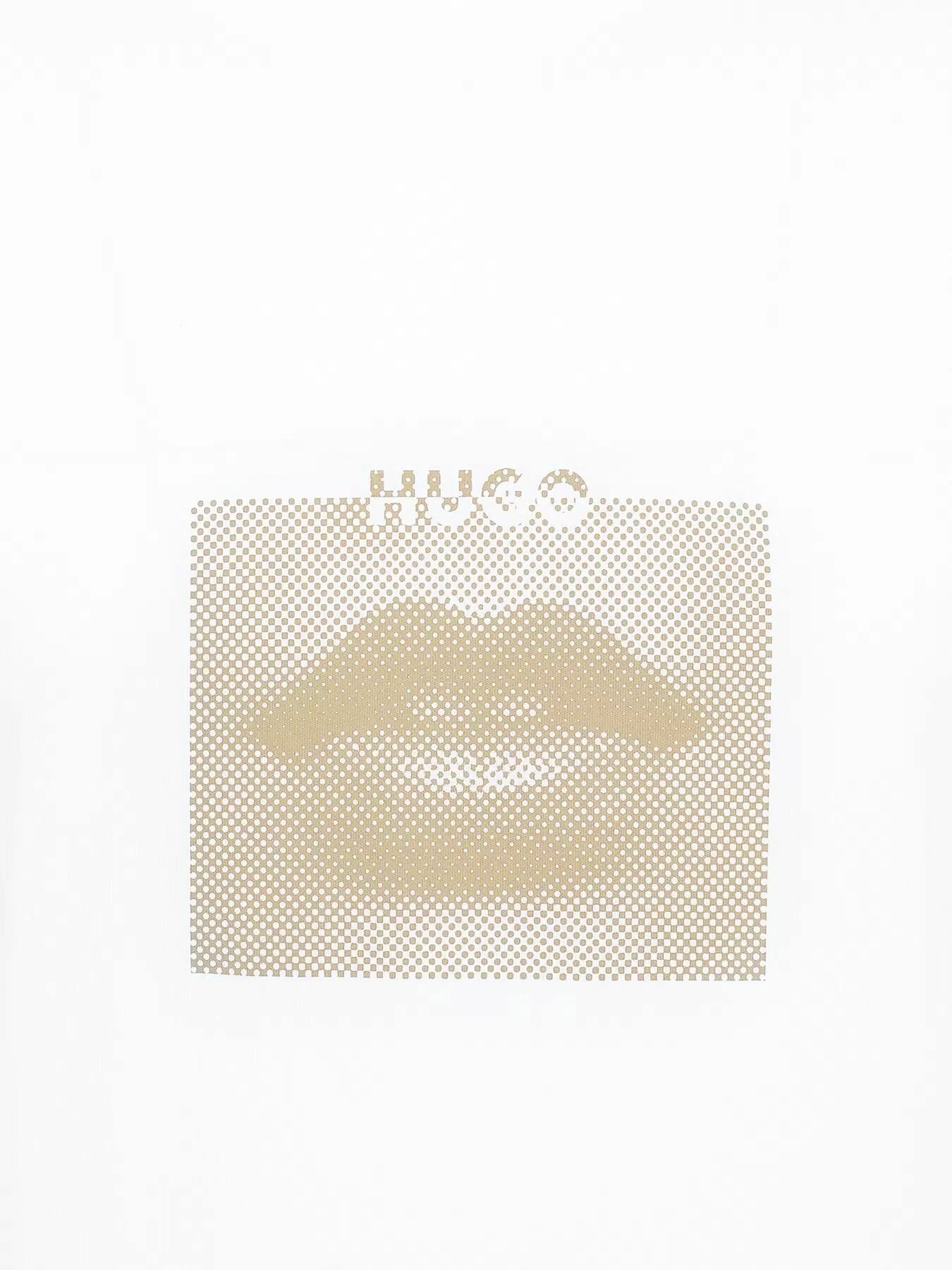 Футболка HUGO, размер S, белый — фото 1