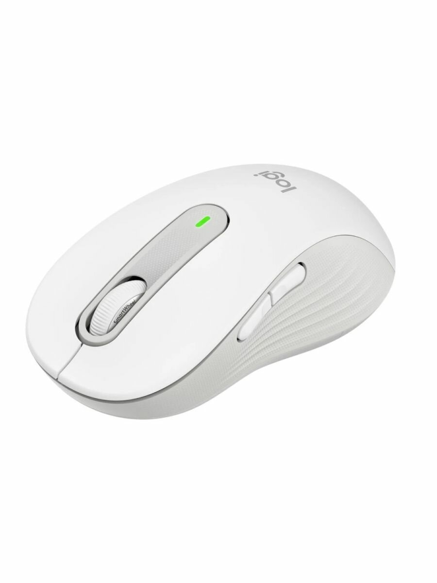 Мышь беспроводная LOGITECH M650 L Off-white (USB/BT, 4000dpi, 5but) (910-006389)
