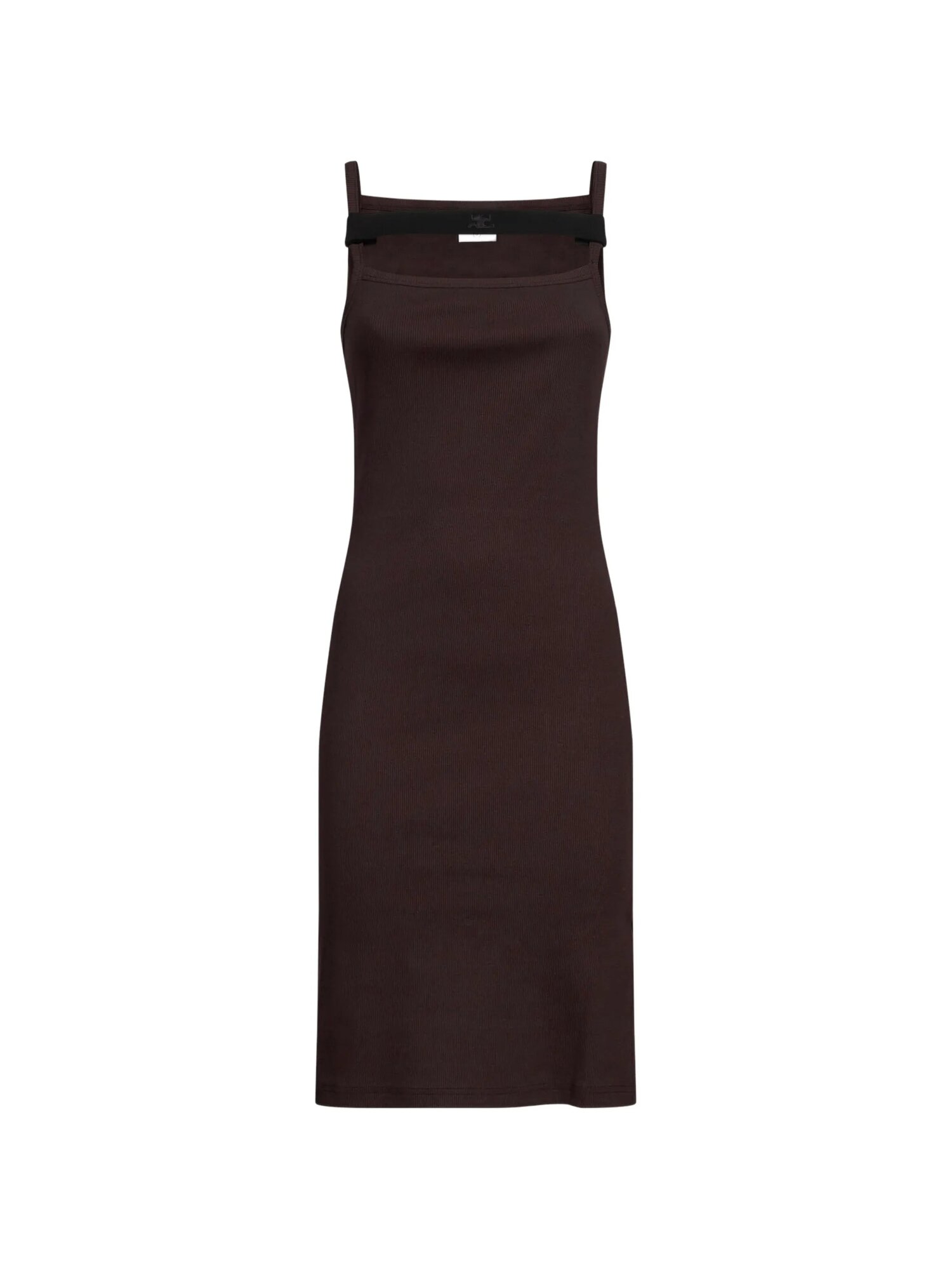Платье courreges 90's rib strap dress