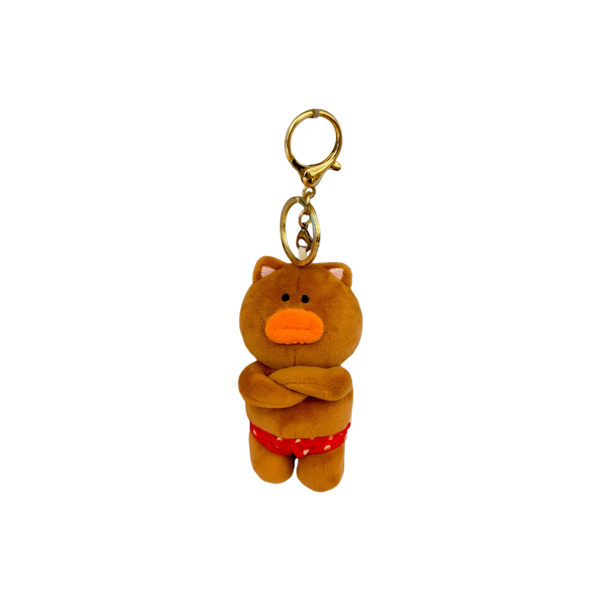 DIAIWAI Очаровательный Ugly Cute Bear Детская непосредственность Кукла Брелок Для сопровождения Плюшевые брелки