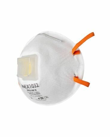 Респиратор 1032 (FFP3, с клапаном выдоха)(упаковка 10 шт), iNEX