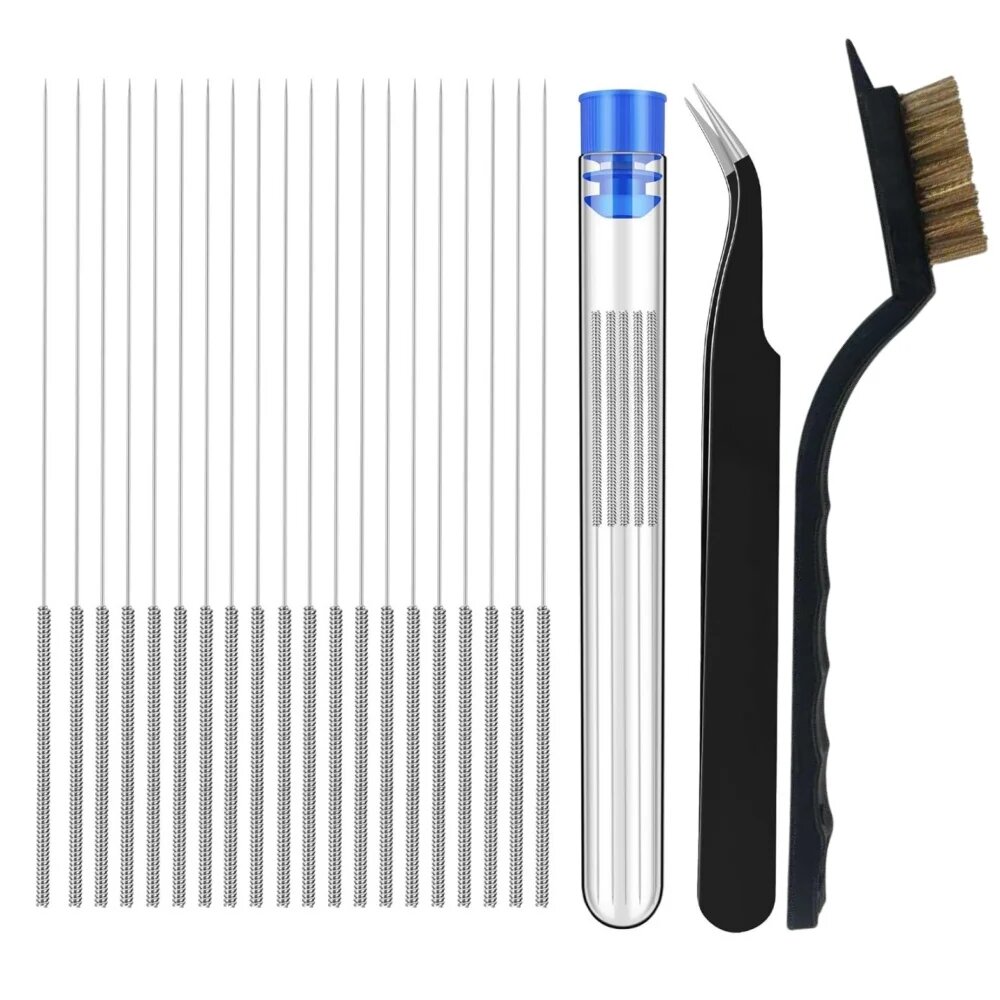Набор для очистки сопел 3D-принтера vcvbvo 22PCS Kits