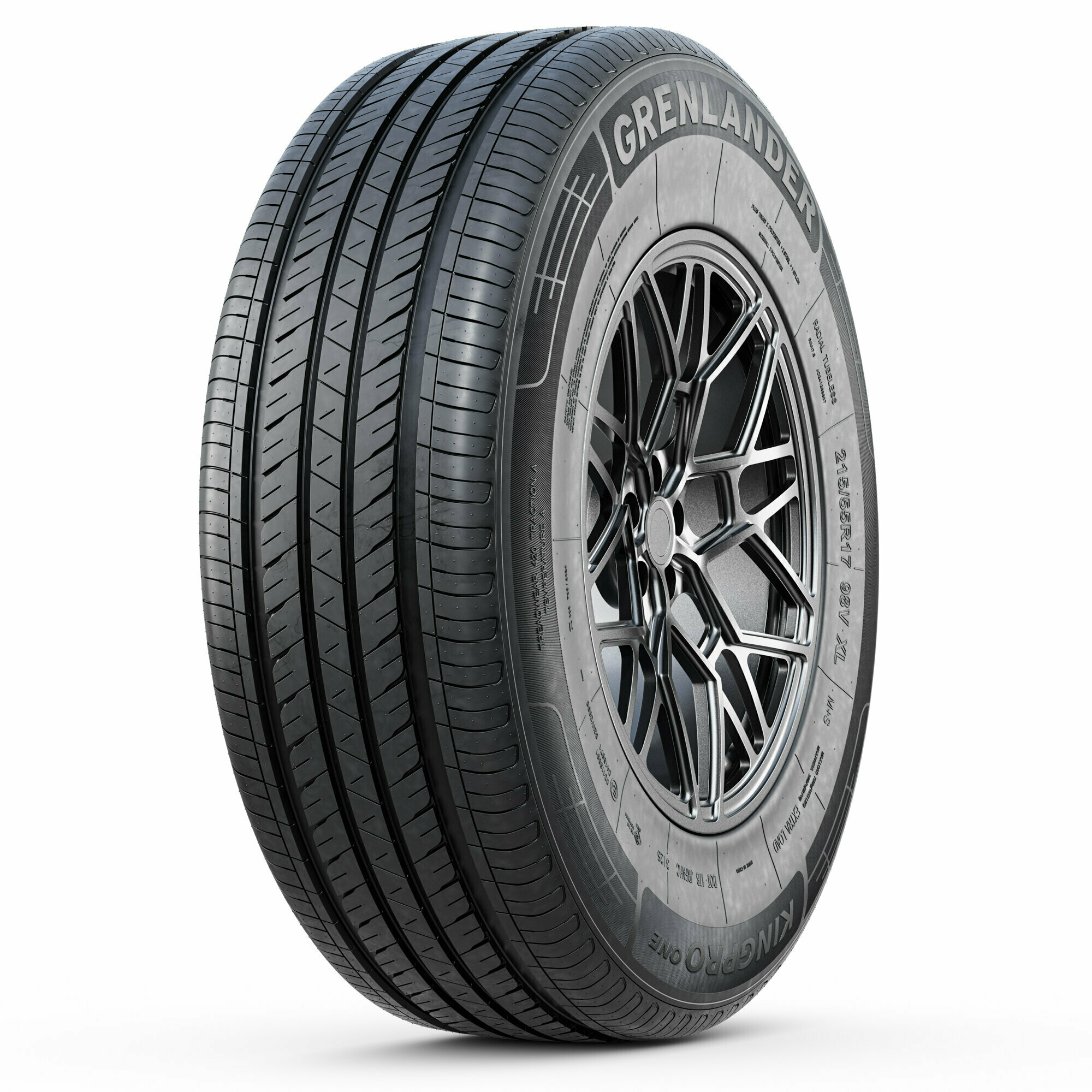Летние шины Grenlander Kingpro One 205/60 R15 91V для легковых автомобилей — фото 1