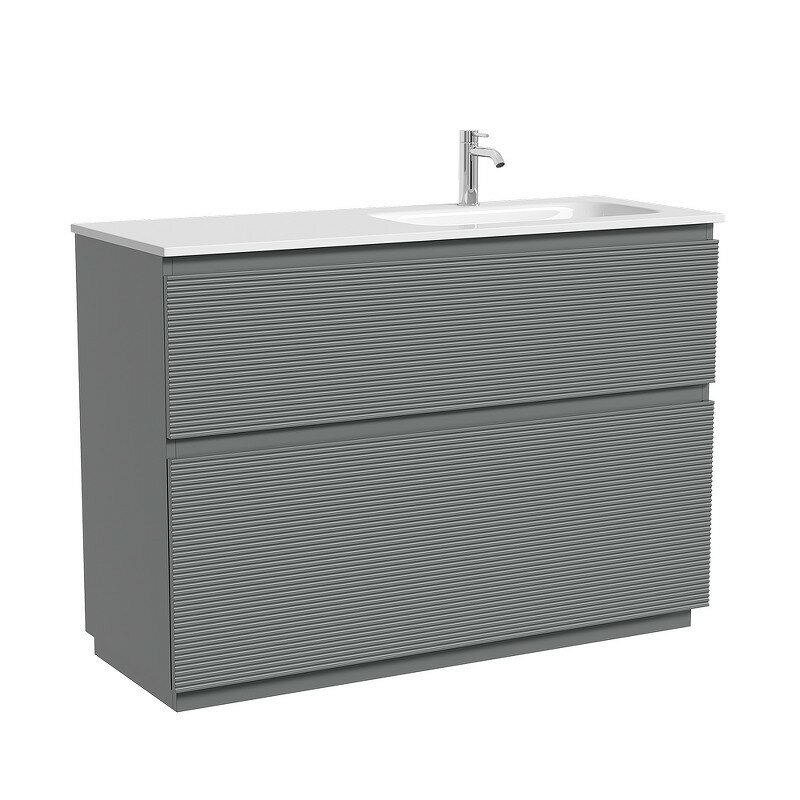Тумба под раковину Sancos Folk Floor 119 FL120FRES цвет Ergraut soft