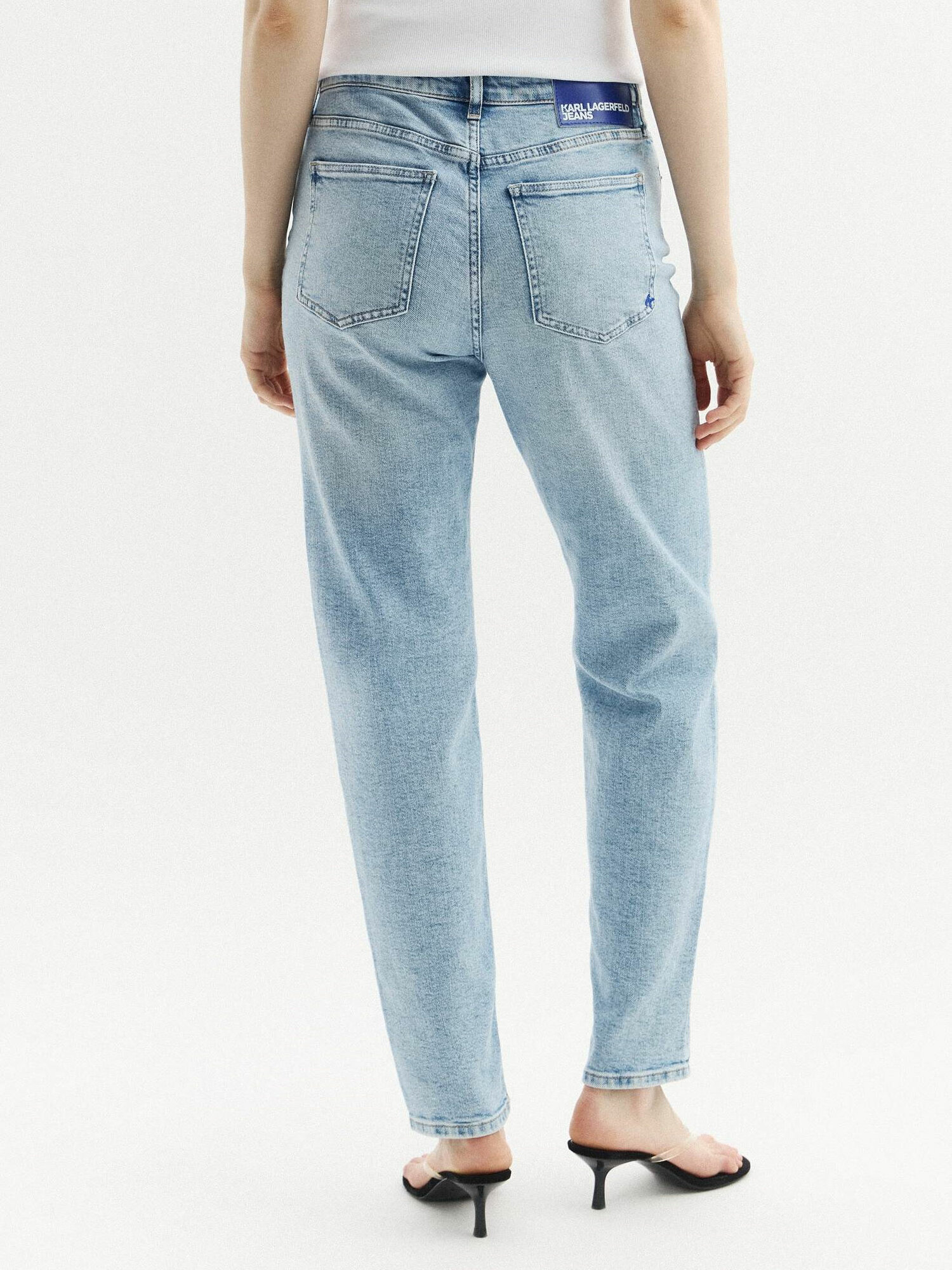Джинсы KARL LAGERFELD JEANS, размер 26/32, голубой — фото 1
