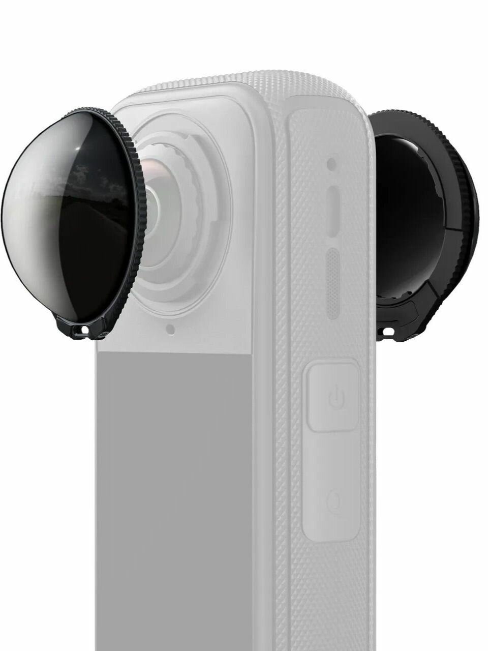 Светофильтр ND16 для экшн-камеры Insta360 X4 Air / прозрачный