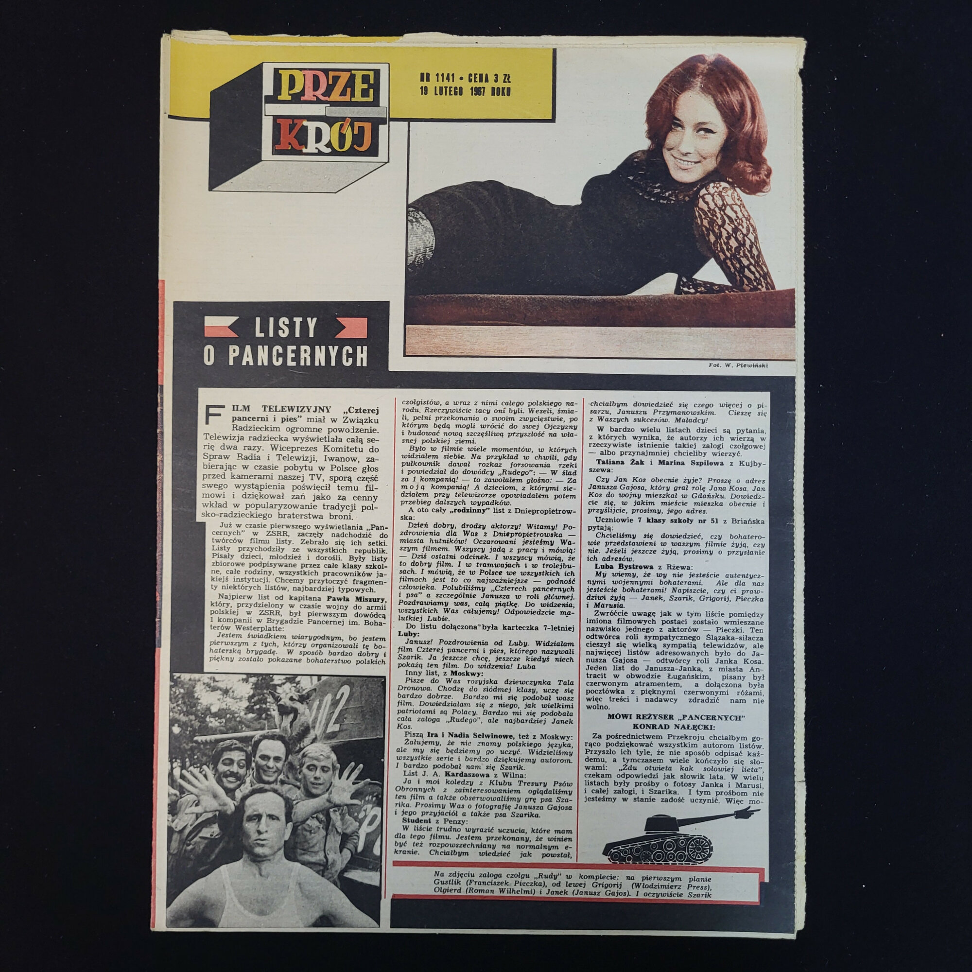 Przekrój. Польский журнал 1141, 19 lutego 1967 roku. Антикварная книга, публицистика