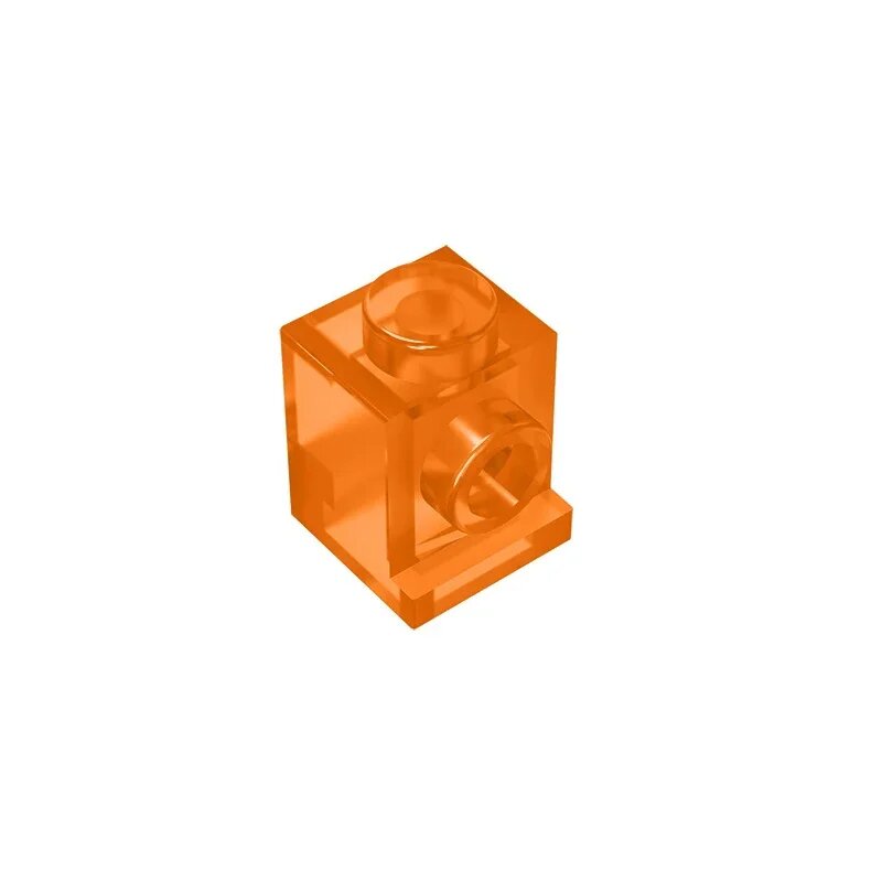 Оранжевый угловой кирпич Lego 1x1, Color: 120