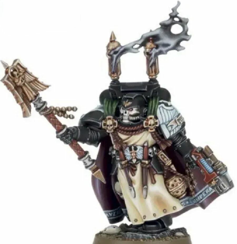 Warhammer 40000 Миниатюра Interrogator-Chaplain Seraphicus(old)