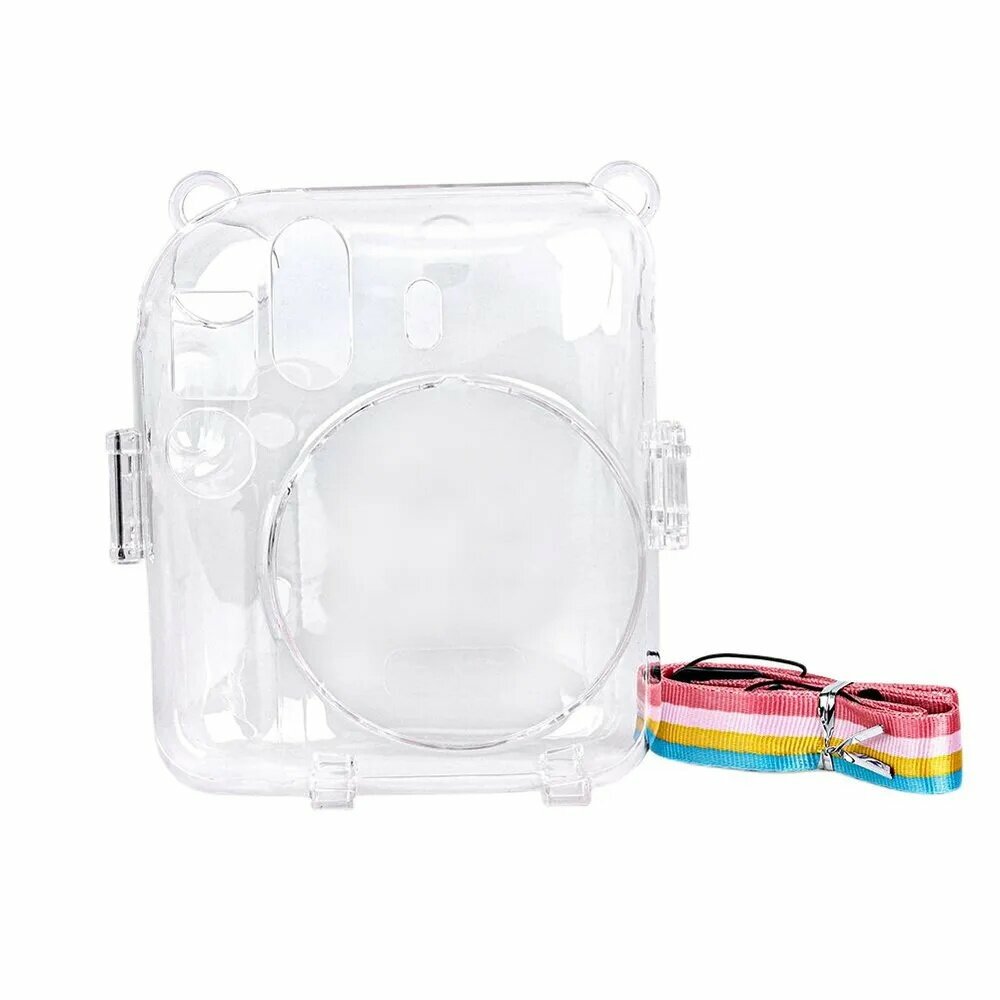 Мини-сумка для камеры Instax Mini 12, защитный чехол PC Crystal