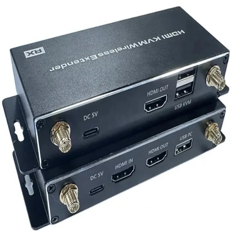 Беспроводной KVM-удлинитель 5G WiFi 4K черный