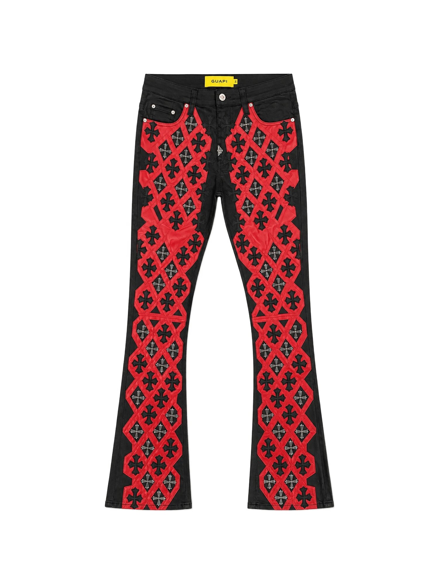 Джинсы Crimson waxed-denim jeans 