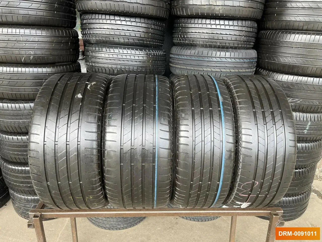 Комплект (4 шт) летних БУ шин Bridgestone Turanza T005 245/40 R19 25% износ 8123907400