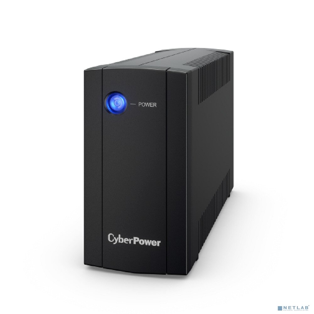 ИБП CyberPower UTI675E {Line-Interactive, Tower, 675VA/360W (2 EURO) 12В/5 Ач х 1}