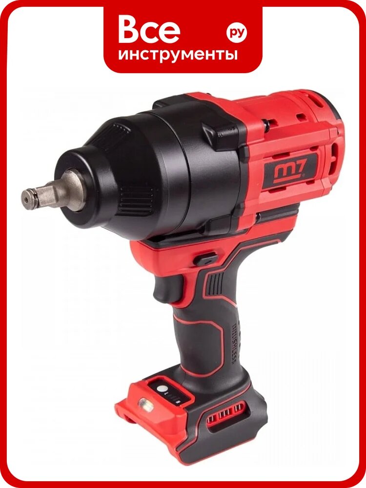 Аккумуляторный ударный гайковерт MIGHTY SEVEN 1/2", 1700 Нм, 18 В DW-402