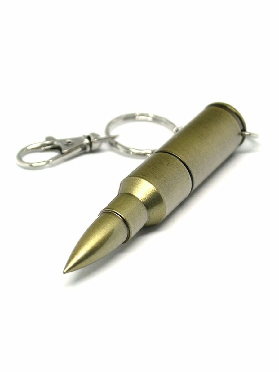 Grand-usb 64 ГБ USB-флеш-накопитель Пуля-Патрон, USB 2.0, до 15 мб/сек, Металл, медь