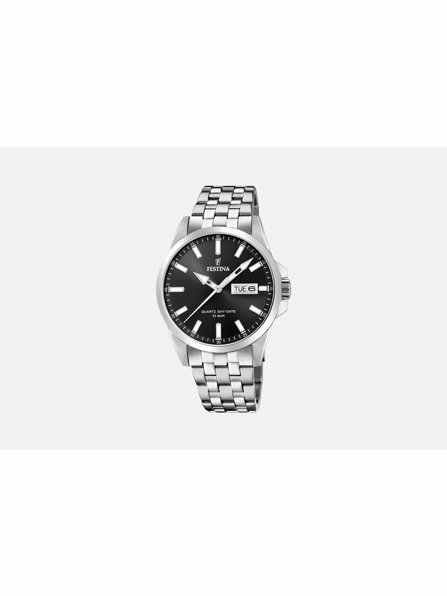 Festina Acero Classico 41 mm Наручные часы кварцевые 1шт