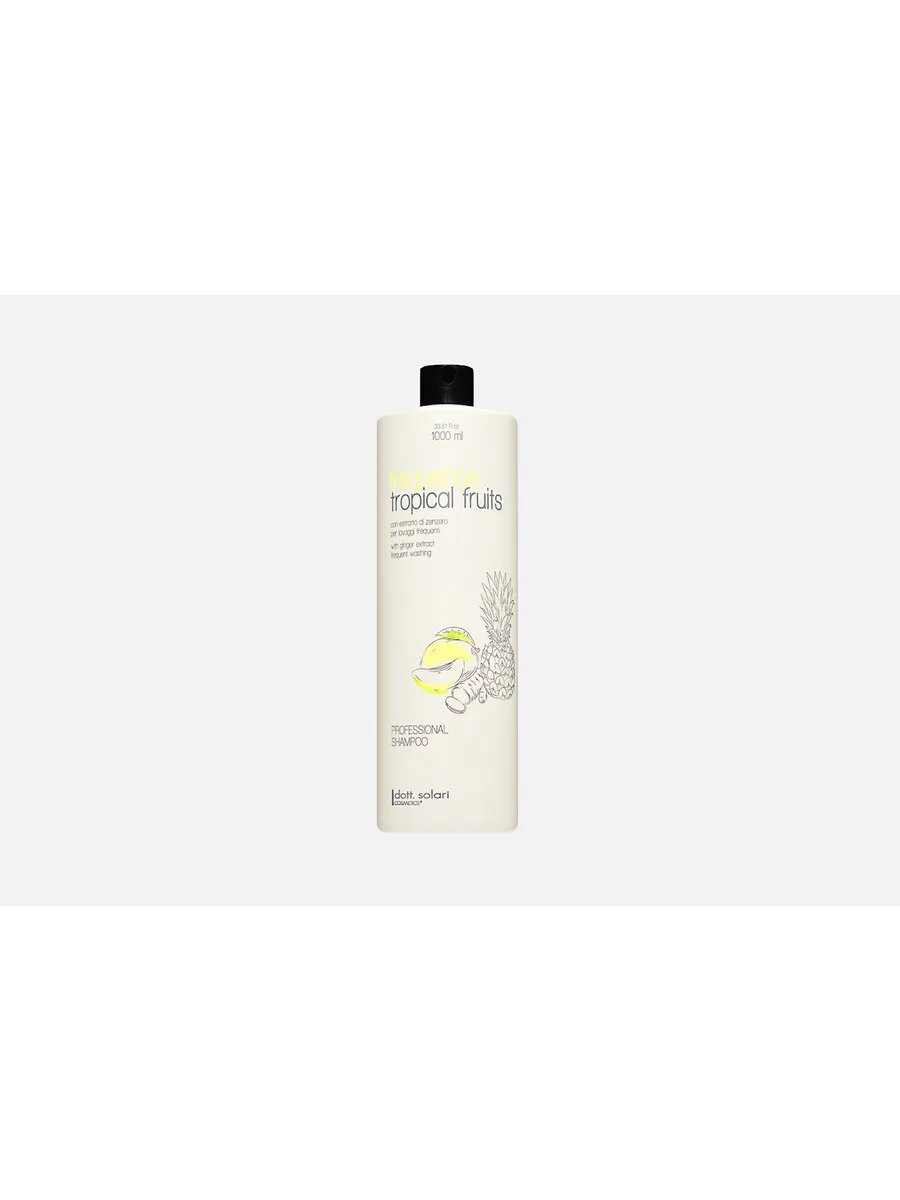 Шампунь для волос DOTT.SOLARI COSMETICS PROFESSIONAL LINE tropical fruits 1000 мл