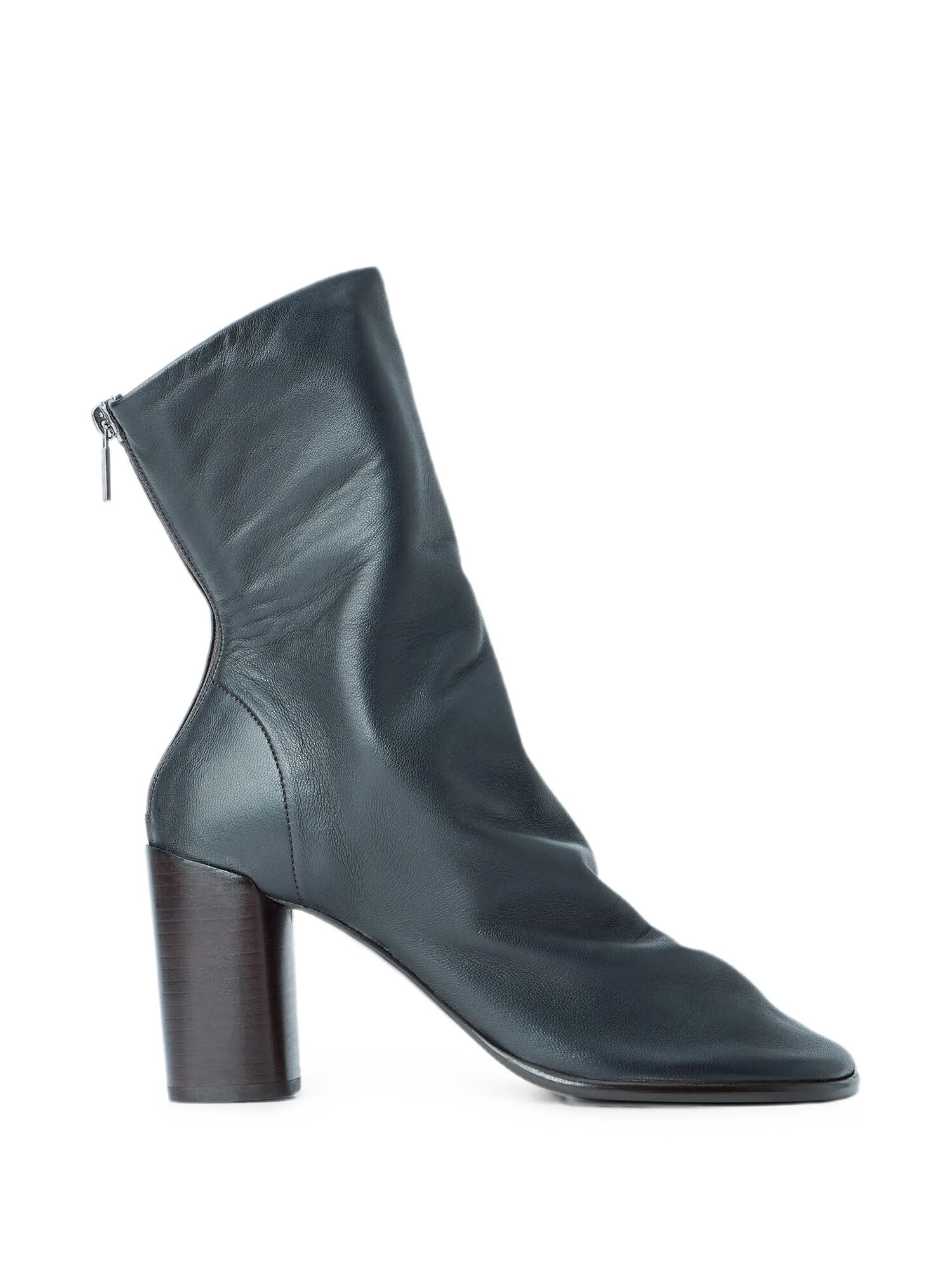 Ботинки Glove ankle boots with 80mm heel in leather
