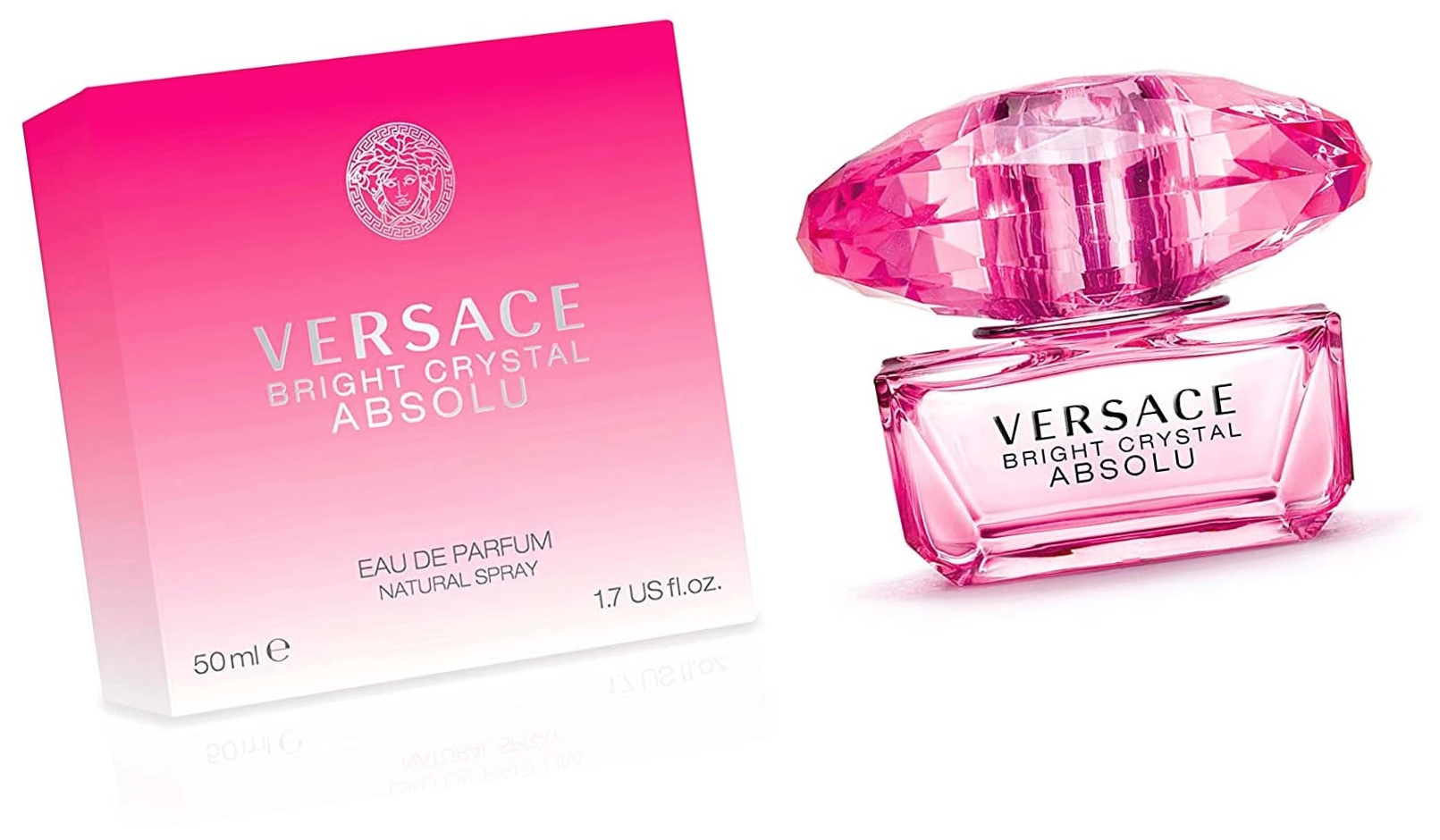 Версаче Брайт Кристалл Абсолю Eau De Parfum для женщин 50 мл - Bright Crystal Absolu