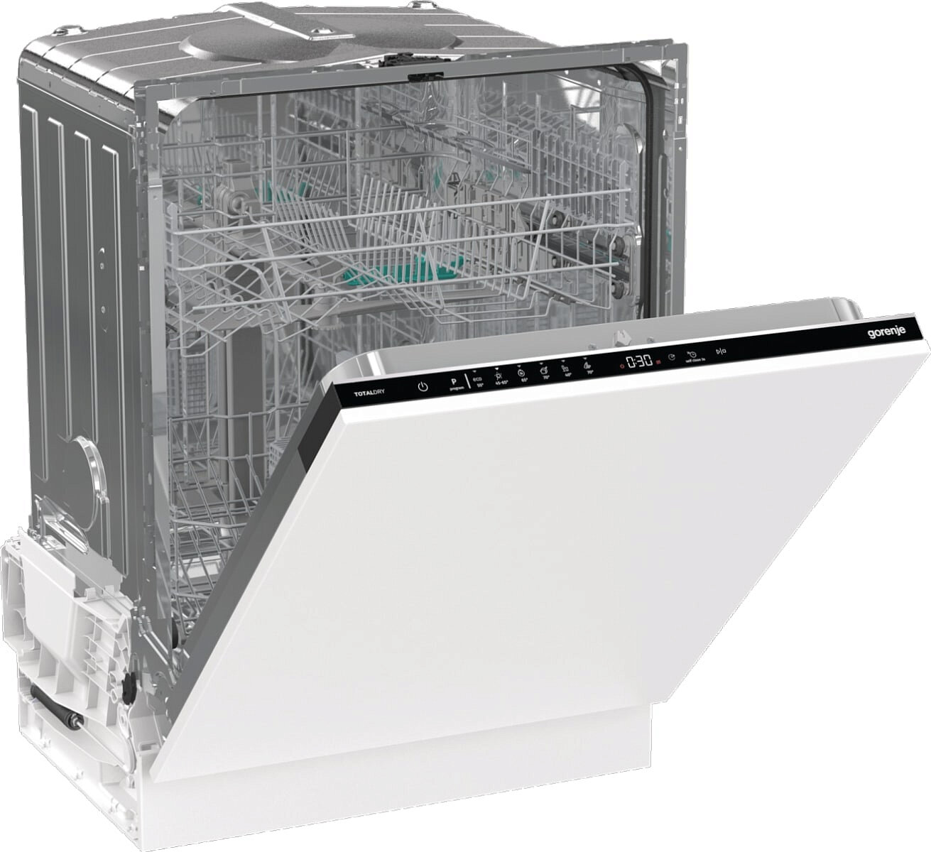 Посудомоечная машина Gorenje GV642D90, конденсационная сушка, уровень шума 45 дБ