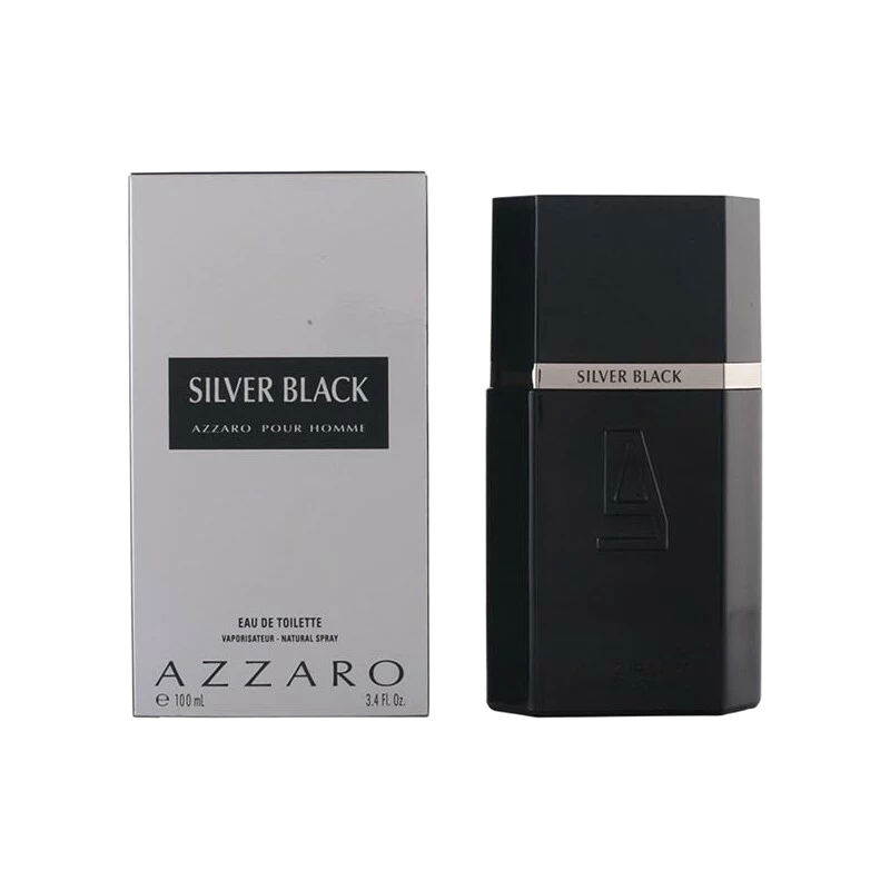 Silver Black мужская туалетная вода Azzaro 100 мл / Азаро Сильвер