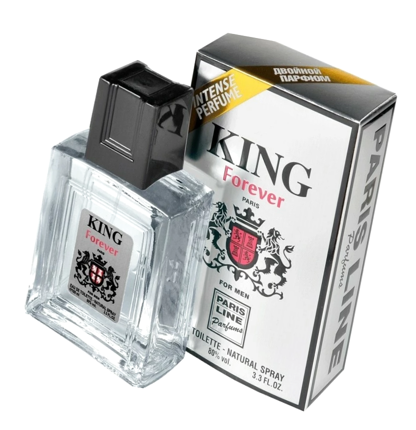 Кинг Форевер туалетная вода для мужчин 100 мл / Paris Line Parfums King Forever