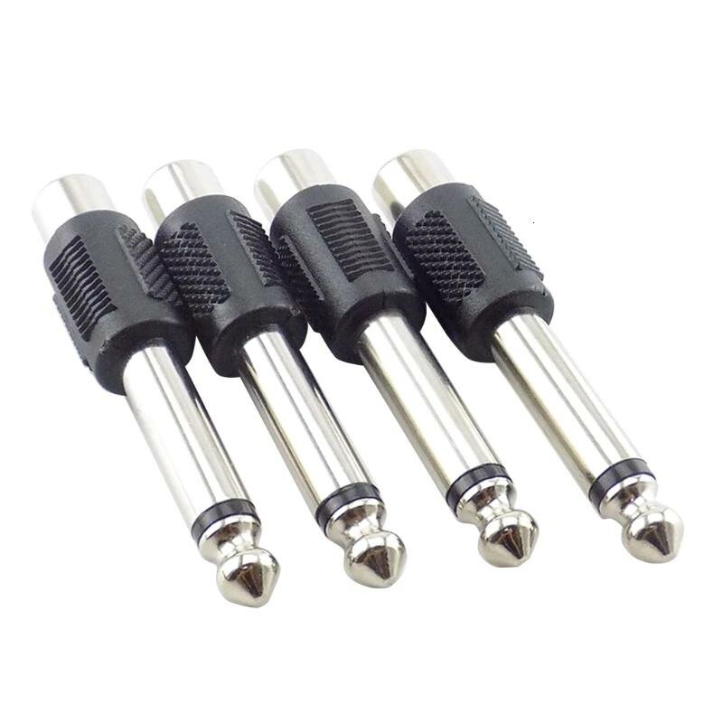 Переходник RCA на 1/4" (6,35 мм)