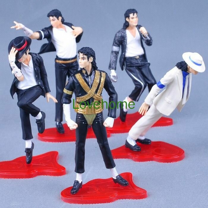 Фигурка Майкла Джексона Michael Jackson скульптура игрушки (5 шт) 10CM