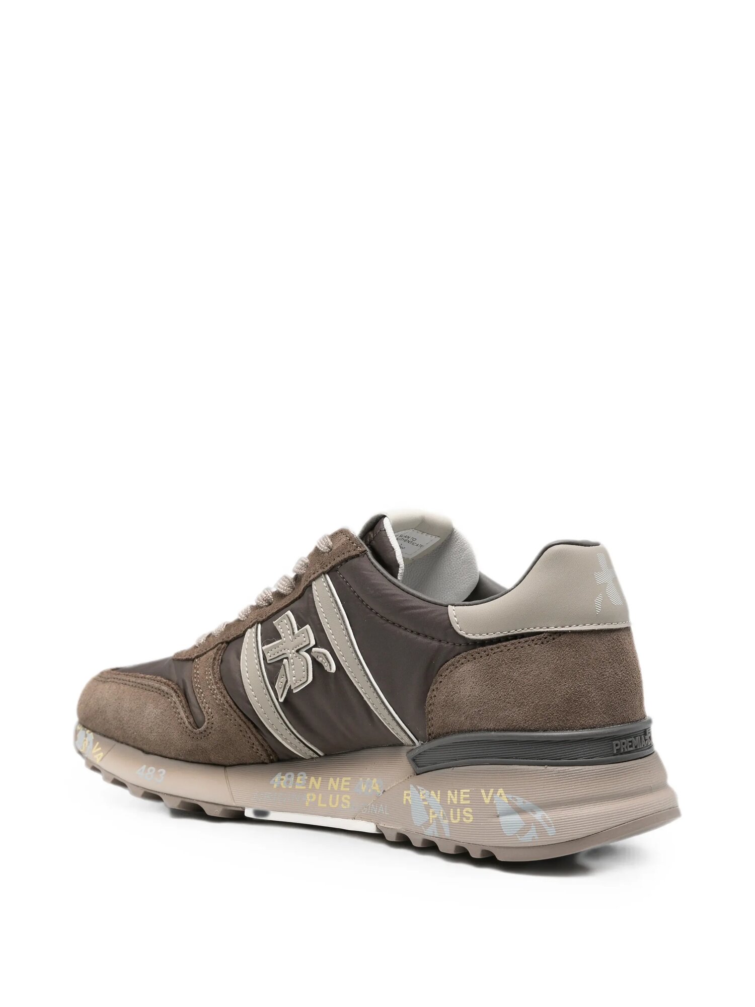 Кроссовки PREMIATA Lander sneakers, размер 41 EU, коричневый/серый/оранжевый — фото 1