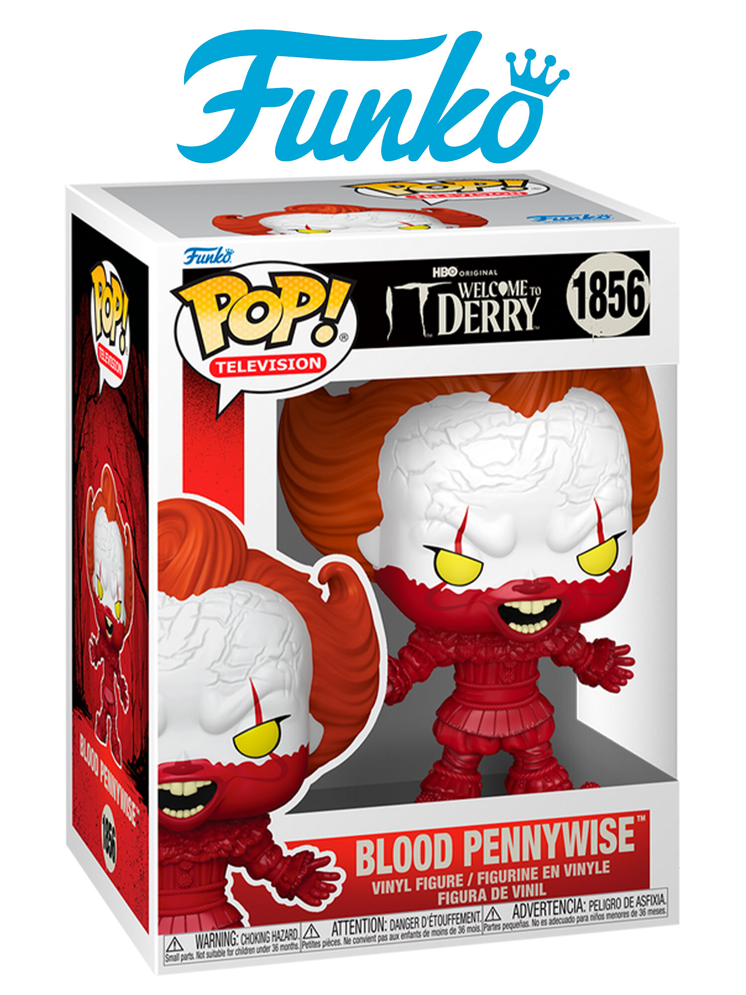 Фигурка Funko POP! Blood Pennywise (1856) It Welcome to Derry