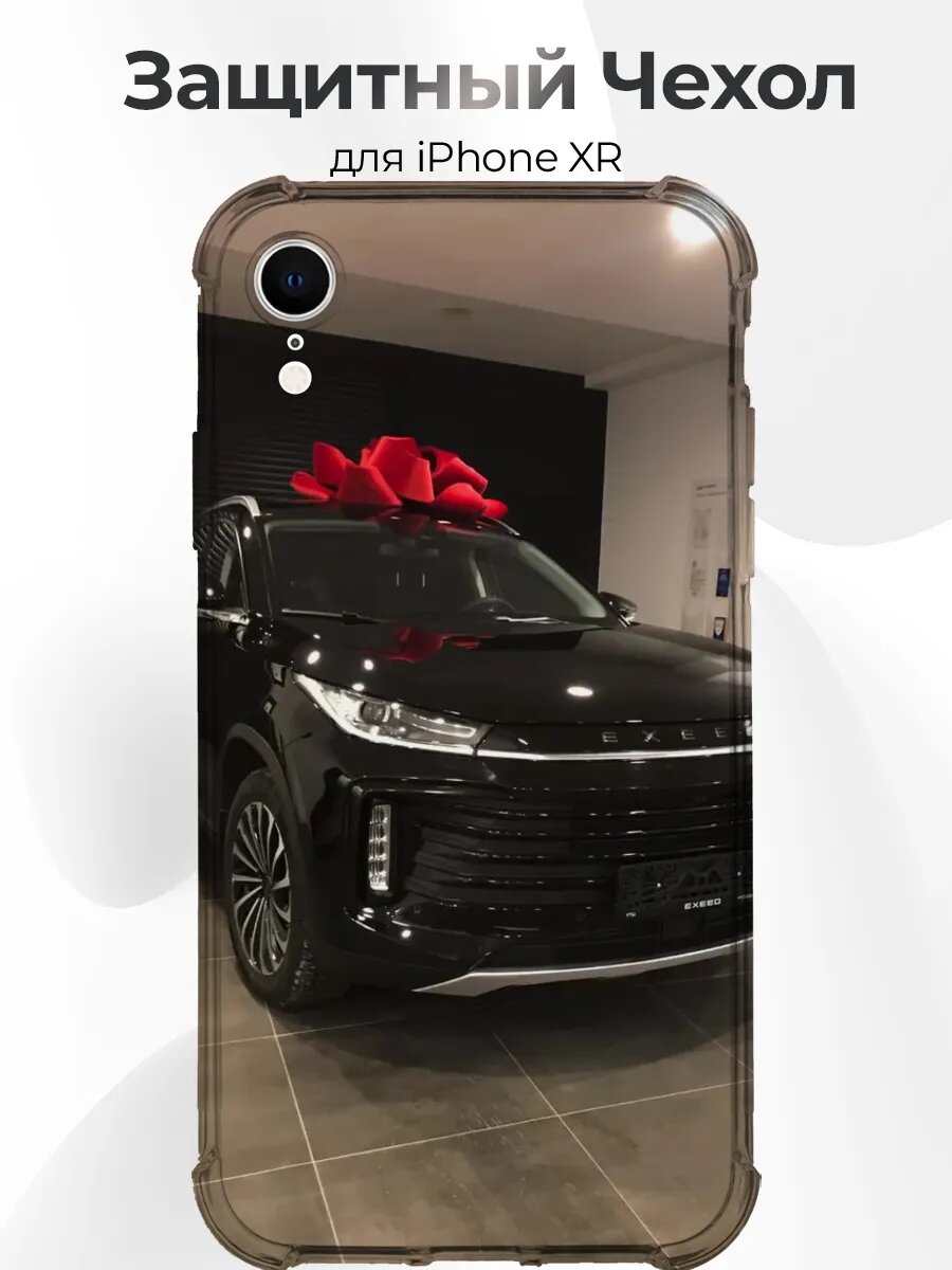 Чехол iPhone XR Exeed VX чёрный Gift