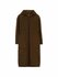 Пальто Max Mara Bosco hooded padded coat, размер 40, brown