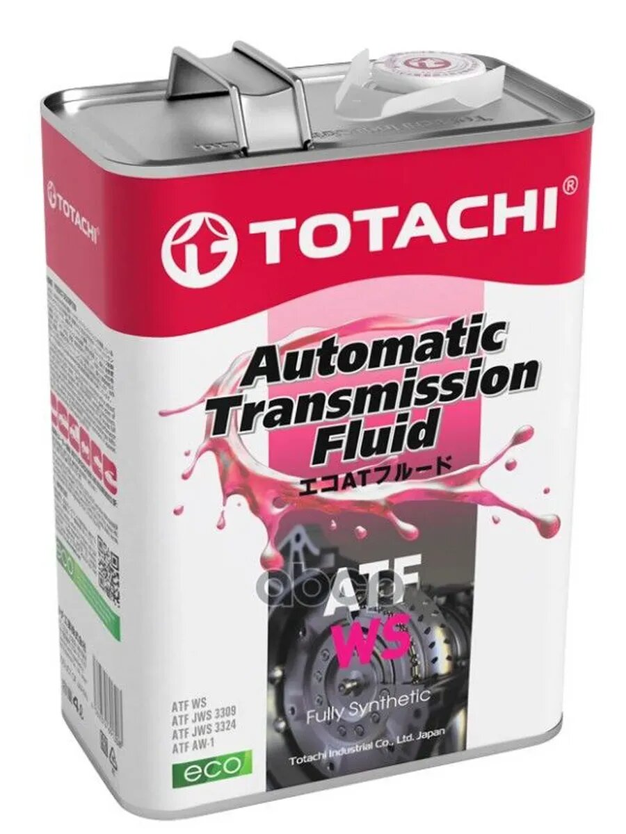 Atf Ws 4Л (Авт. Транс. Синт. Масло) TOTACHI арт. 20804
