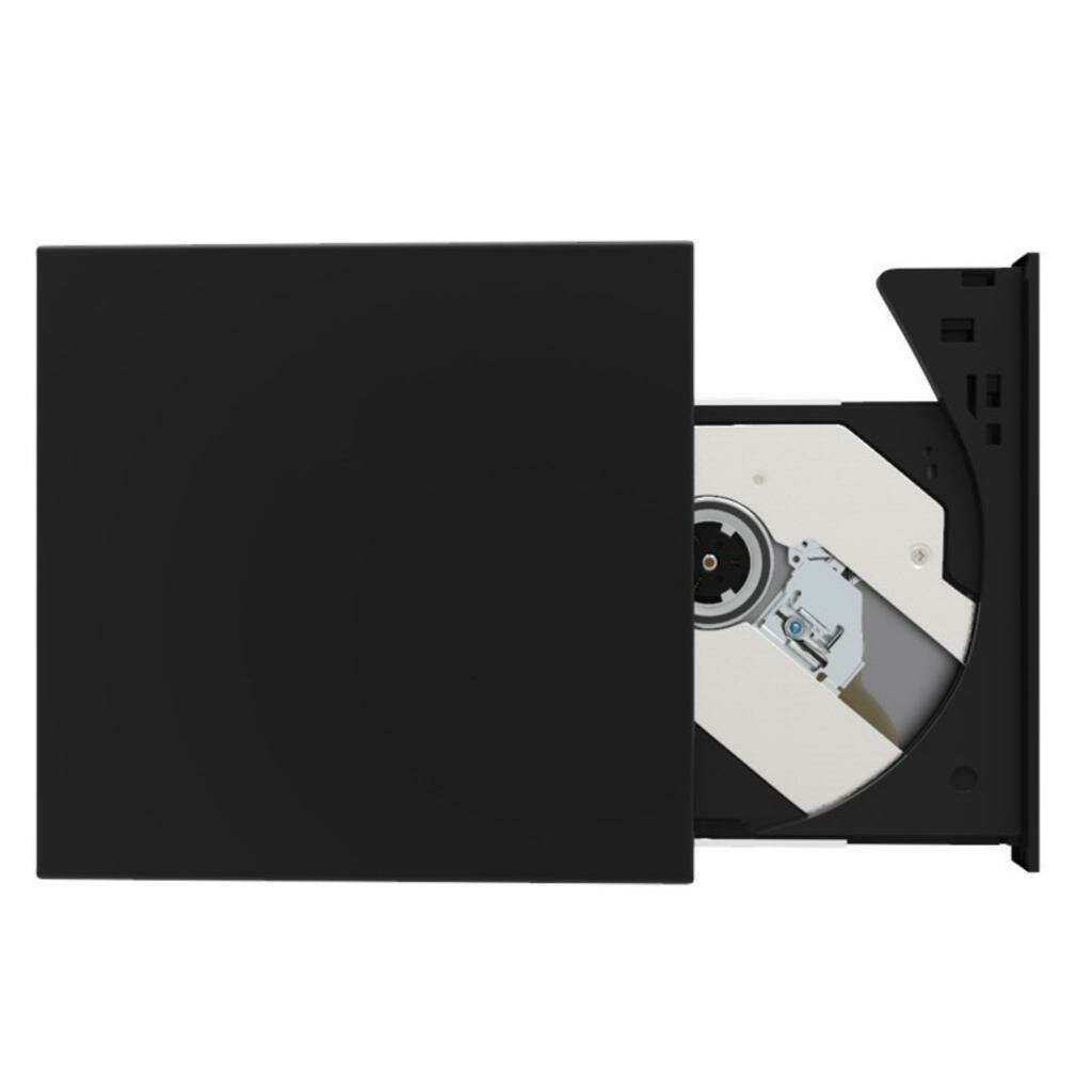 Внешний DVD-привод USB 3.0, Черный