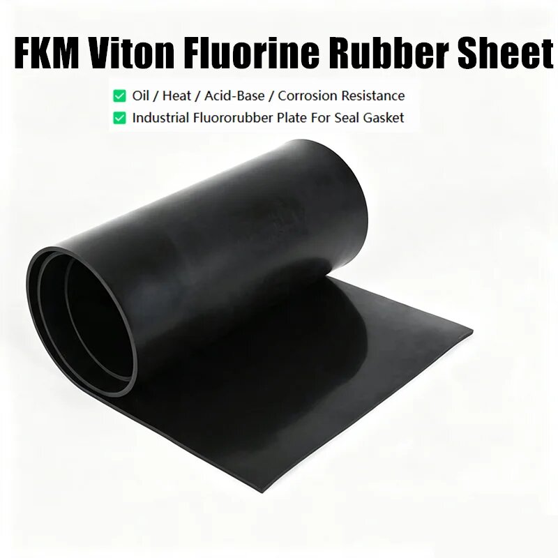 Фторкаучуковый лист Aflas 100x100x1.5 мм