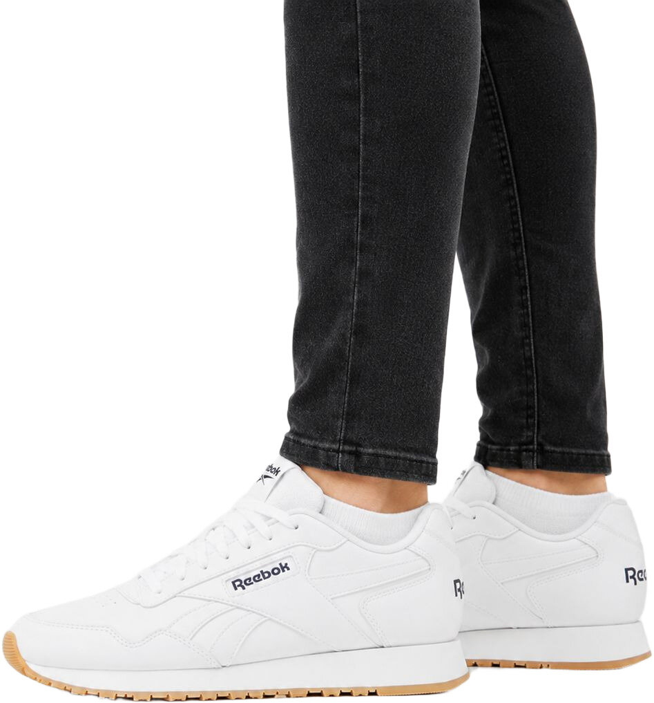 Кроссовки Reebok Glide, полнота F (EU)/ на среднюю стопу, размер 12 US, белый 2 — фото 1