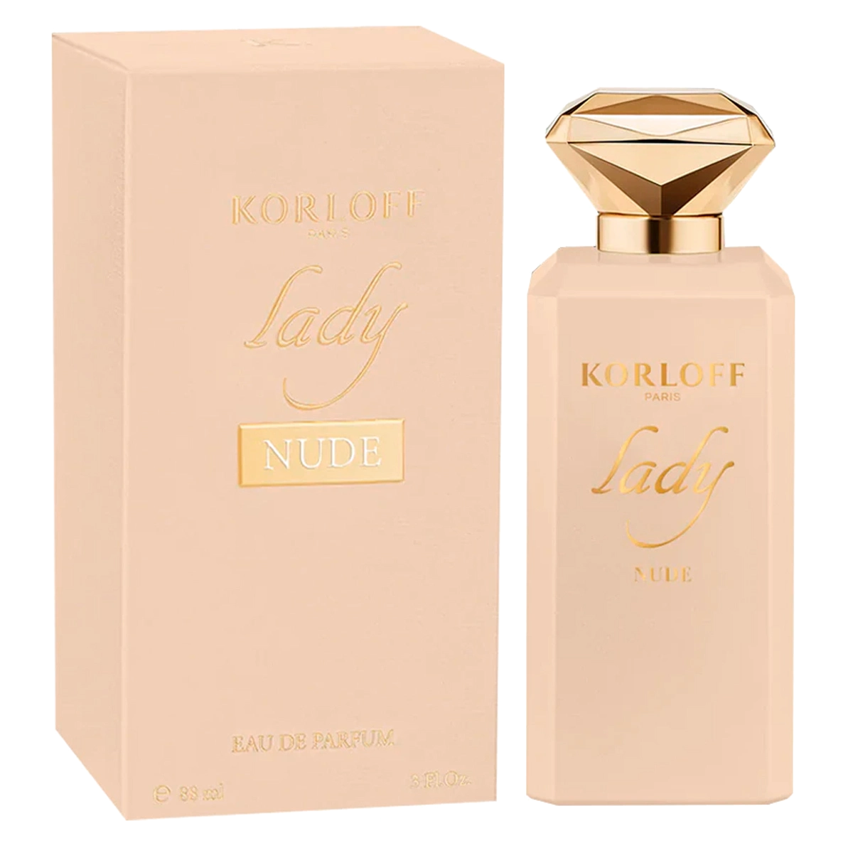 Леди Нюд - парфюмерная вода для женщин 88 мл / Korloff Paris Lady Nude