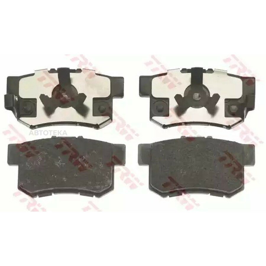 Колодки тормозные HONDA ACCORD 2.0-2.4 АКПП 08-/CR-V II 02-06/FR-V 05- задние TRW GDB3438