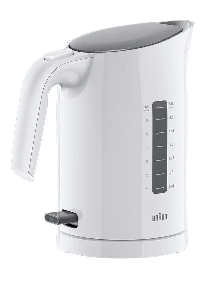 Электрический чайник Braun PurEase WK3100WH 2200 Вт 1,7 л, белый