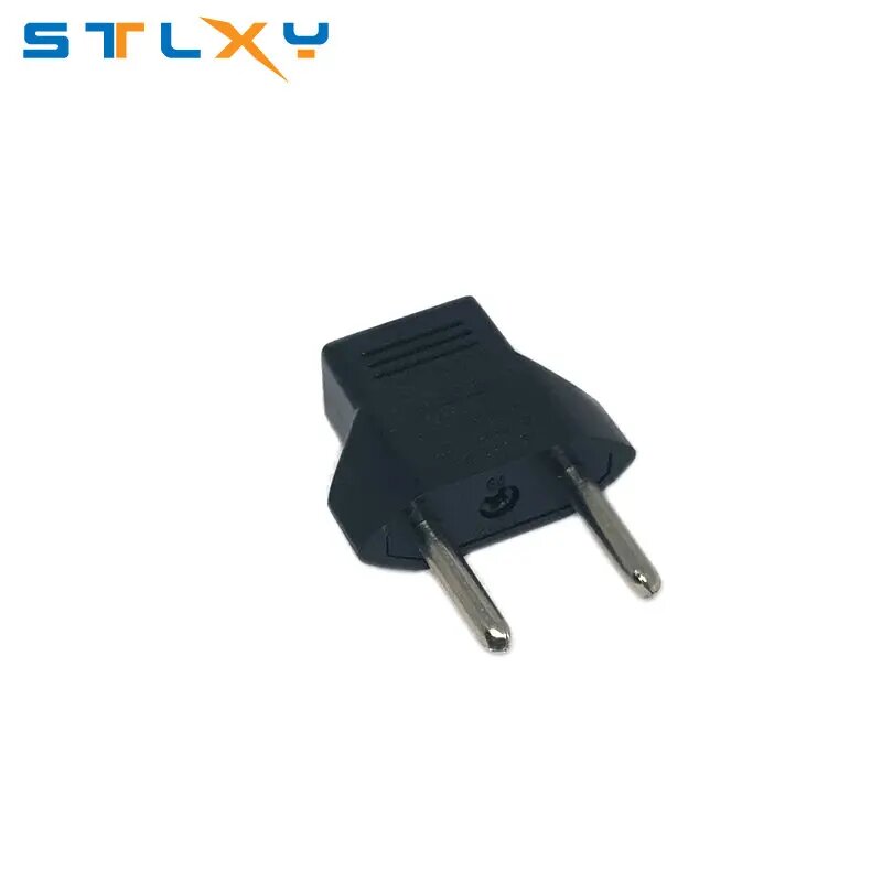 Адаптер Stlxy для Европы 2 круглой розетки Белый, White, 1 Pcs — фото 1