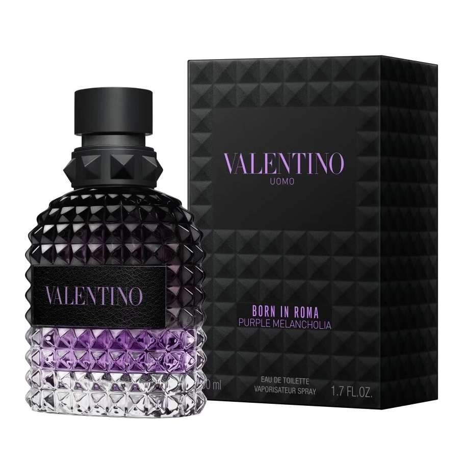 Парфюм Valentino Uomo Born In Roma Purple Melancholia 50 мл мужской - Валентино Перпл Меланхолия