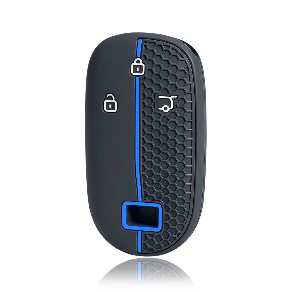 Силиконовый чехол для автомобильного ключа BAIC Jishi Polestone01 Rox01 2023-2025, защитный корпус для смарт-ключа