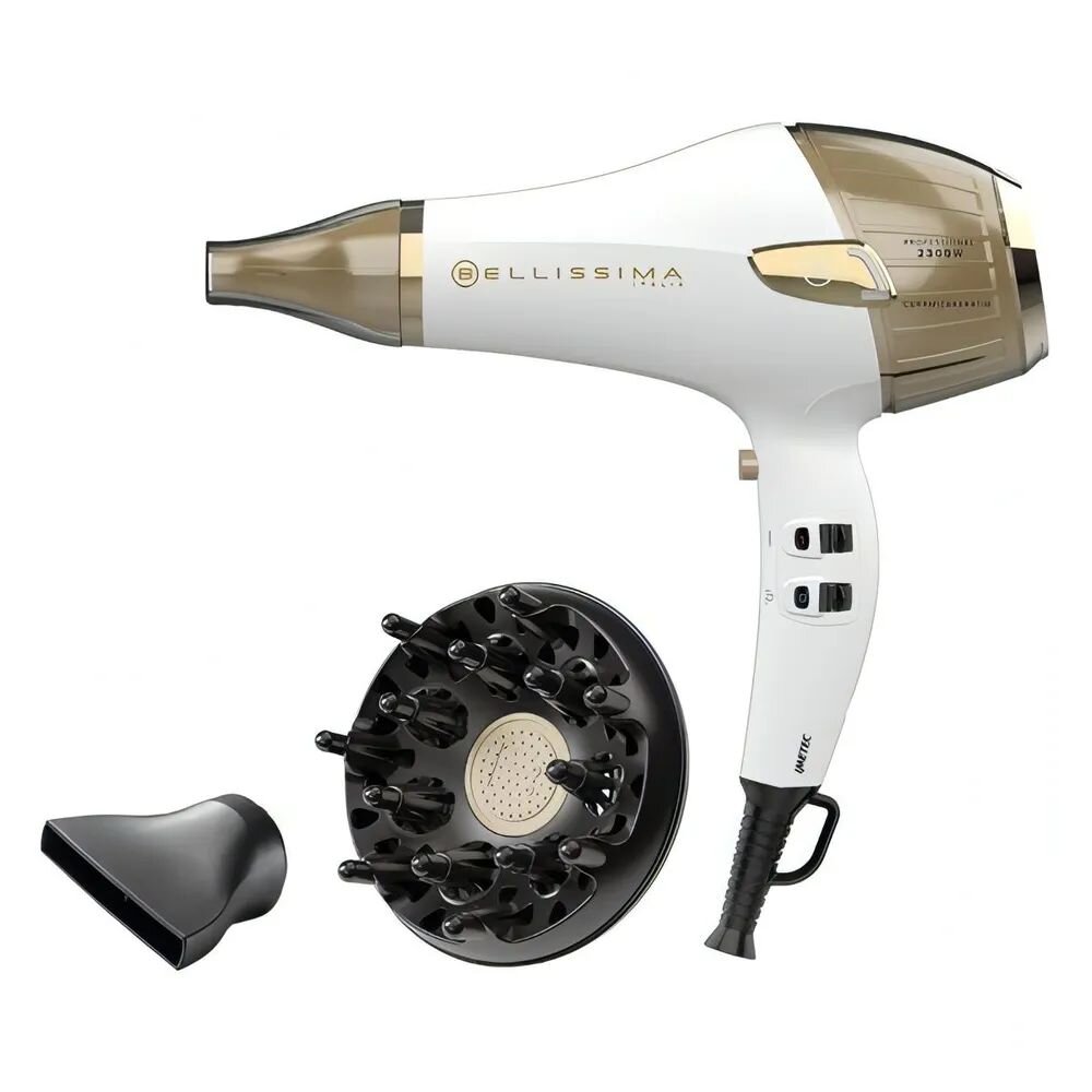 Фен Bellissima N9305, АС-мотор, 2 скороти, 3 темпе